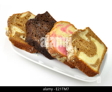 assortment of loaf cake slices Stock Photo - Alamy