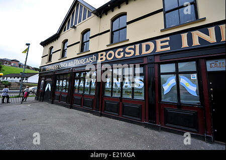 Derry, Londonderry, Northern Ireland. 13th June, 2014. Bogside Inn ...