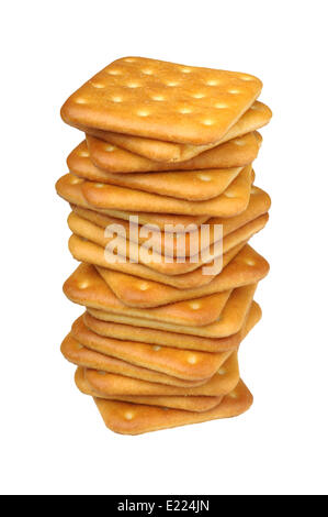 Stack of crackers Stock Photo - Alamy