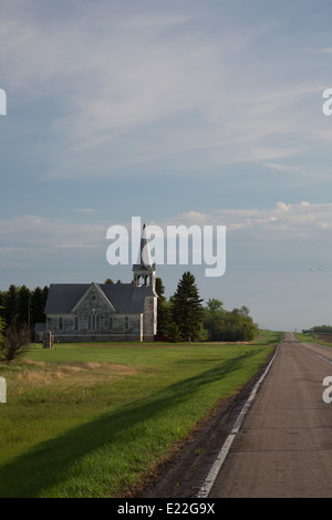 Maddock, North Dakota - Immanuel Lutheran Church, on North Dakota Route ...