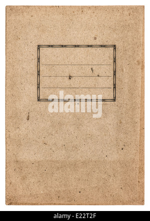 notebook or journal, blank, on rustic table setting Stock Photo - Alamy