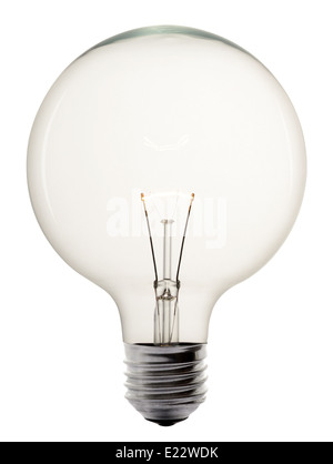 Glowing glass light bulb on bokeh bakground Stock Photo - Alamy