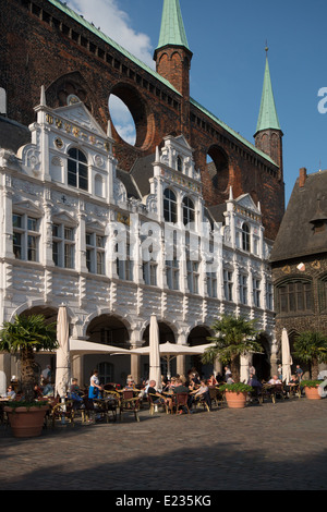 Lübeck: Town Hall, Ostsee (Baltic Sea), Schleswig-Holstein, Germany ...