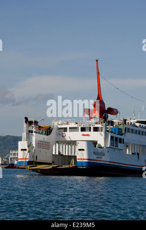 ferry at the port of Lembar, Lombok Indonesia Stock Photo - Alamy
