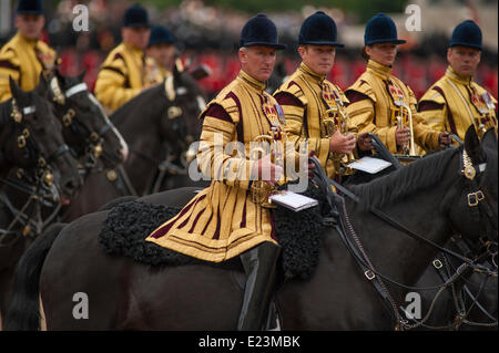 Mounted Bands of the Household Cavalry. "Trooping the Colour" 2010 ...