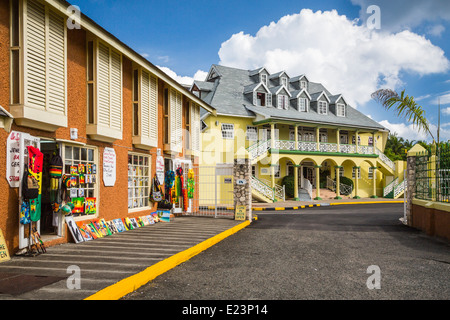 Main street Ocho Rios Jamaica West Indies Central America Stock Photo ...