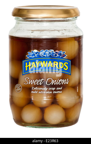 Jar of Haywards Pickled Onions Stock Photo - Alamy
