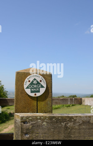 National Trust sign at Cheddar Gorge Stock Photo - Alamy