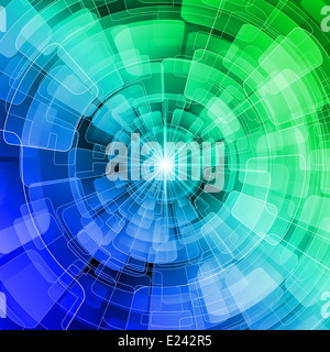 Seamless spotted multi-colored spherical abstraction. Disco gradients ...