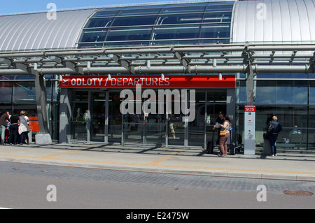 Warsaw- Modlin Mazovia Airport in Poland Stock Photo - Alamy