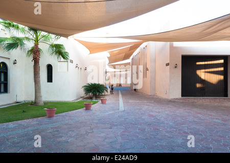 Katara Cultural village. The streets and beautiful architecture of Doha ...