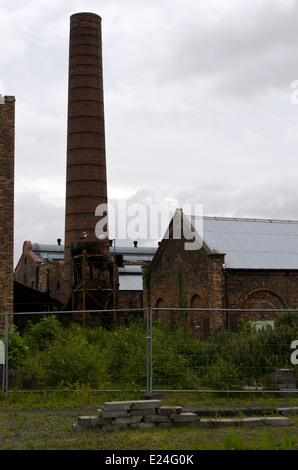 The old Lady Victoria Colliery, a deep coal mine, which is now the ...