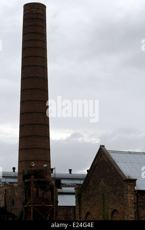The old Lady Victoria Colliery, a deep coal mine, which is now the ...