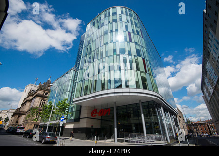 Eon building at Trinity Square Nottingham City Centre, Nottinghamshire ...