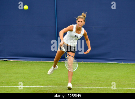 Jade Windley (GB) playing at Eastbourne, 2014 Stock Photo - Alamy