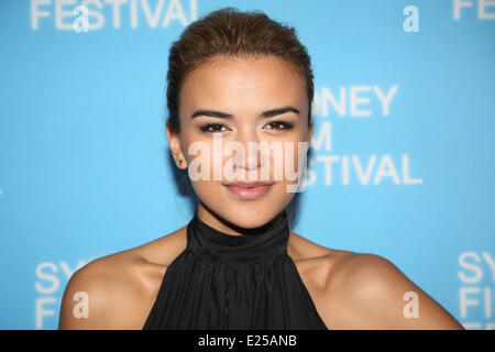 Sydney, Australia. 15th June, 2014. Hi-5 presenter Fely Irvine Stock ...