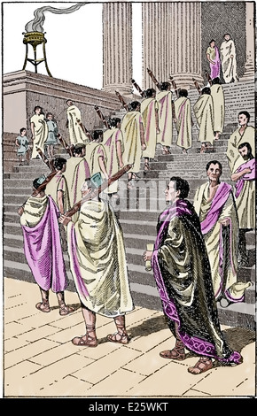 Lictors with Fasces Stock Photo - Alamy