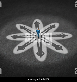 Team leader concept Stock Photo - Alamy