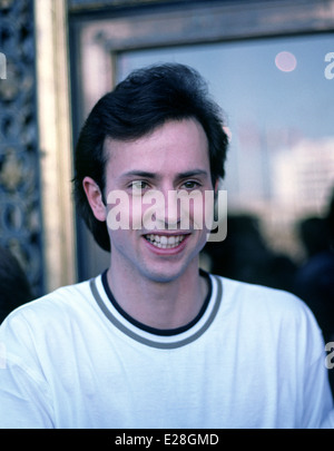 Olympic figure skater Brian Boitano, left, talks with Snoopy and Kim ...