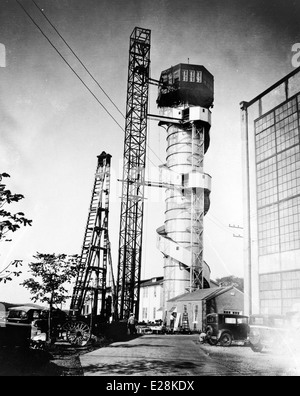 Submarine escape training tank Stock Photo - Alamy