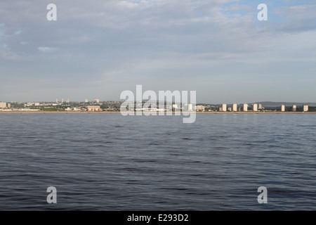 Aberdeen waterfront Scotland June 2014 Stock Photo - Alamy