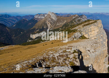 France, Isere, the highlands of the Dent de Crolles, Parc Naturel ...