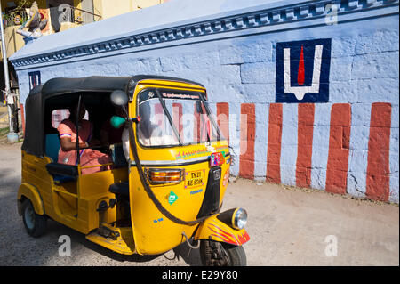Auto rickshaw, Tamil Nadu, India Stock Photo - Alamy