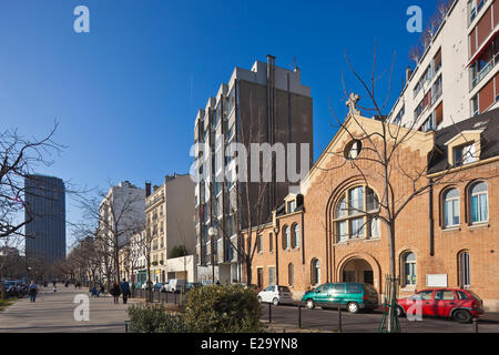 France, Paris, the Boulevard Edgar Quinet Stock Photo - Alamy