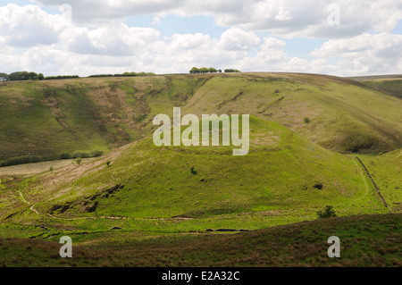 Cow Castle Iron Age Hillfort Simonsbath Exmoor National Park Devon ...