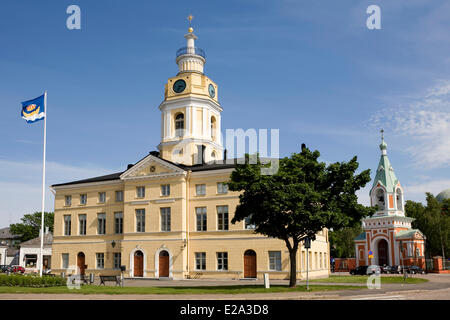 Town Hall, Hamina, Kymenlaakso region, Finland Stock Photo - Alamy