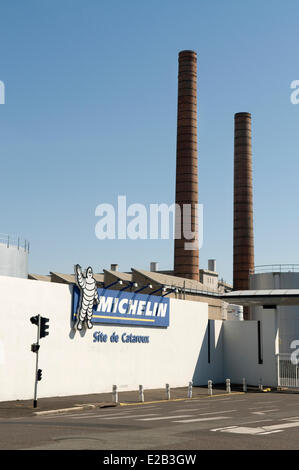 Clermont Ferrand. The Michelin factory , Cataroux site. Puy de Dome ...