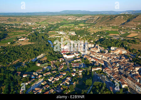 Joyeuse village, France Stock Photo - Alamy