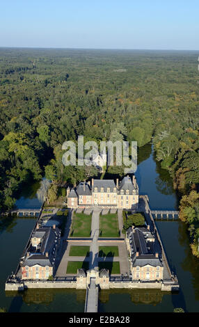 France Loiret Sologne region La Ferte Imbault the castle several times ...