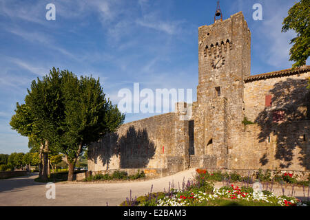France, Gers, Larressingle, labeled Les Plus Beaux Villages de France ...