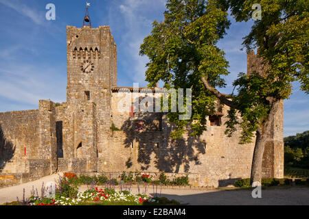 France, Gers, Larressingle, labeled Les Plus Beaux Villages de France ...