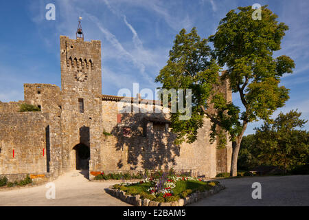 France, Gers, Larressingle, labeled Les Plus Beaux Villages de France ...