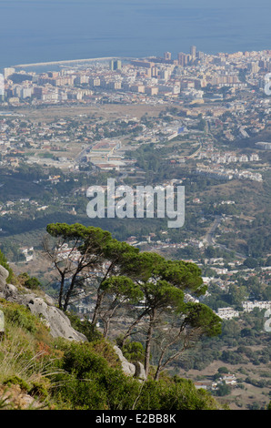 View of the beach of Fuengirola, Andalusia, southern Spain Stock Photo ...