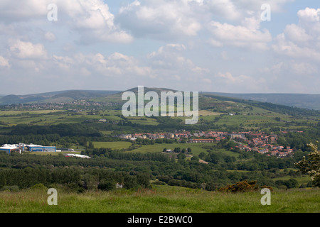 Hollingworthhall from Werneth Low between Hattersley and Woodley near ...