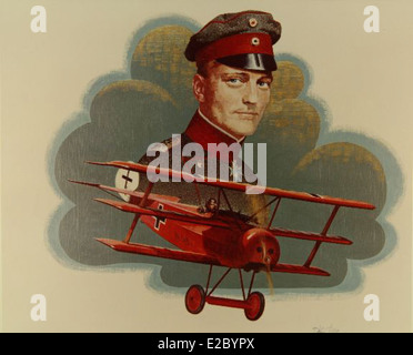 Manfred von Richthofen, also known as the 'Red Baron,' was a German ...