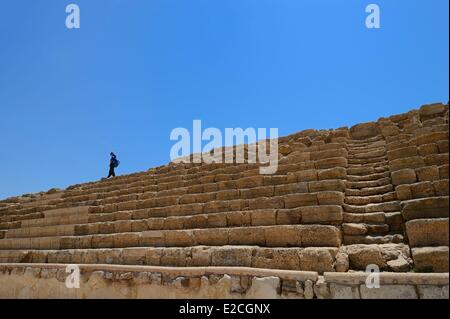 The Roman hippodrome, Caesarea, Israel, Middle East Stock Photo - Alamy