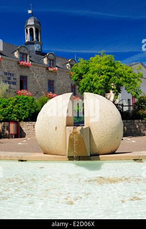 France Morbihan Muzillac the Town Hall Stock Photo - Alamy