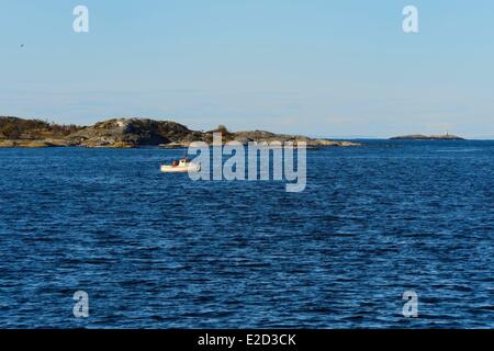 Sweden Vastra Gotaland Koster Islands the Koster sound at Vastra ...