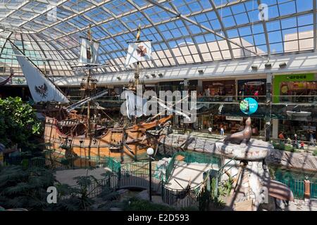 Canada Alberta Edmonton West Edmonton Mall the largest shopping mall ...