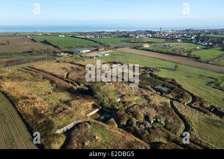 France Calvados Grandcamp Maisy Maisy battery coastal battery of ...