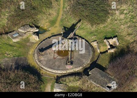 France Calvados Grandcamp Maisy Maisy battery coastal battery of ...