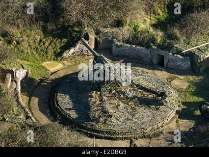 France Calvados Grandcamp Maisy Maisy battery coastal battery of ...