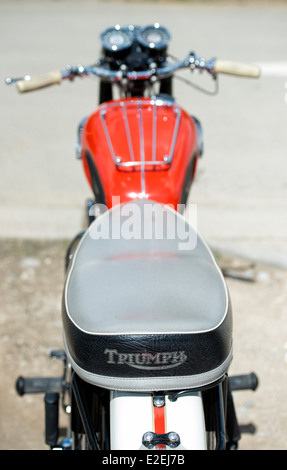 Triumph Tiger 90 Motorbike Stock Photo - Alamy