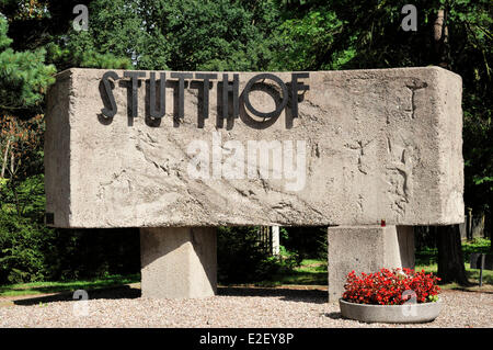 Poland, Pomerania, Sztutowo, concentration camp of Stutthof, Memorial ...