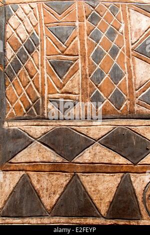 Burkina faso Kassena area Tiebele village Royal Palace of Gourounsi ...
