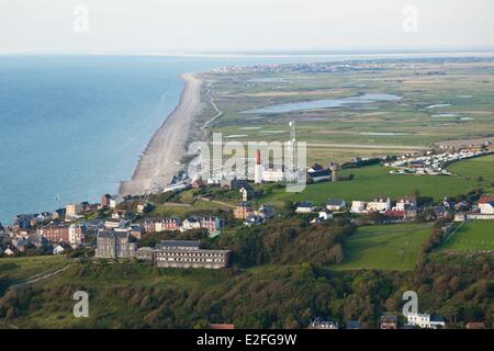 Village of Ault, Picardie, france Stock Photo - Alamy